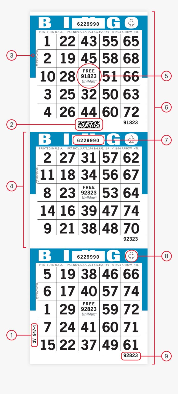 Bingo Set Cards 1 75 Hd Png Download Transparent Png Printable 