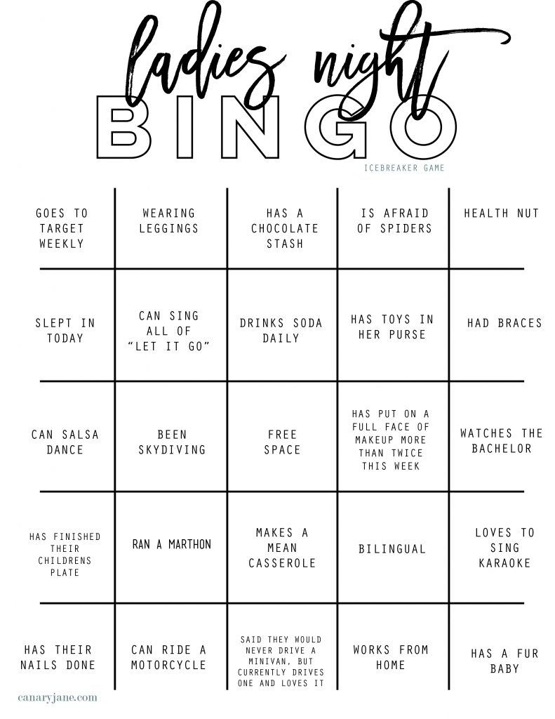 Printable Naughty Bingo Cards Printable Bingo Cards
